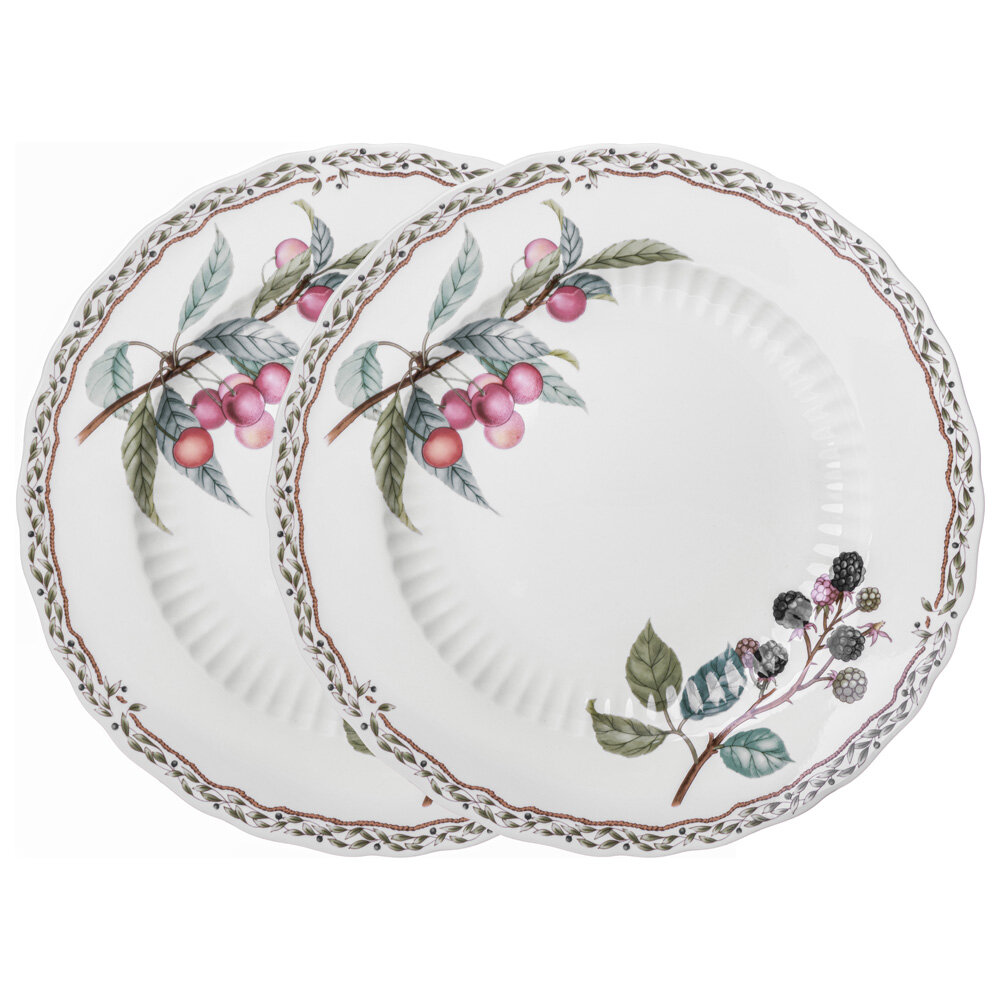 Набор тарелок обеденных lefard fruit garden 2 шт. 25,5 см KSG-590-648