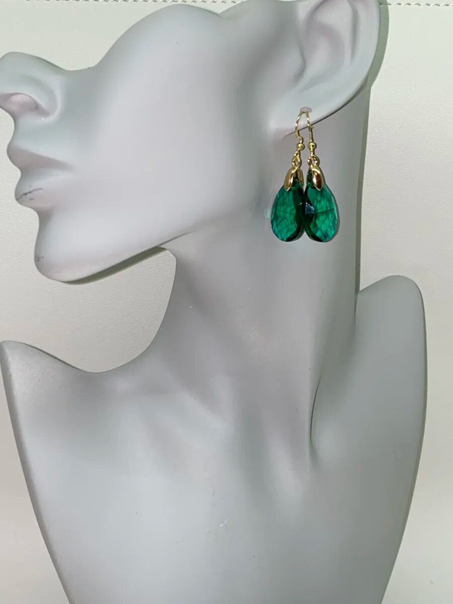 Серьги, кристалл