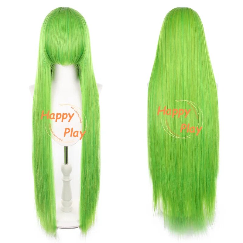 Синтетический парик для косплея 100 цветов 40 дюймов 61