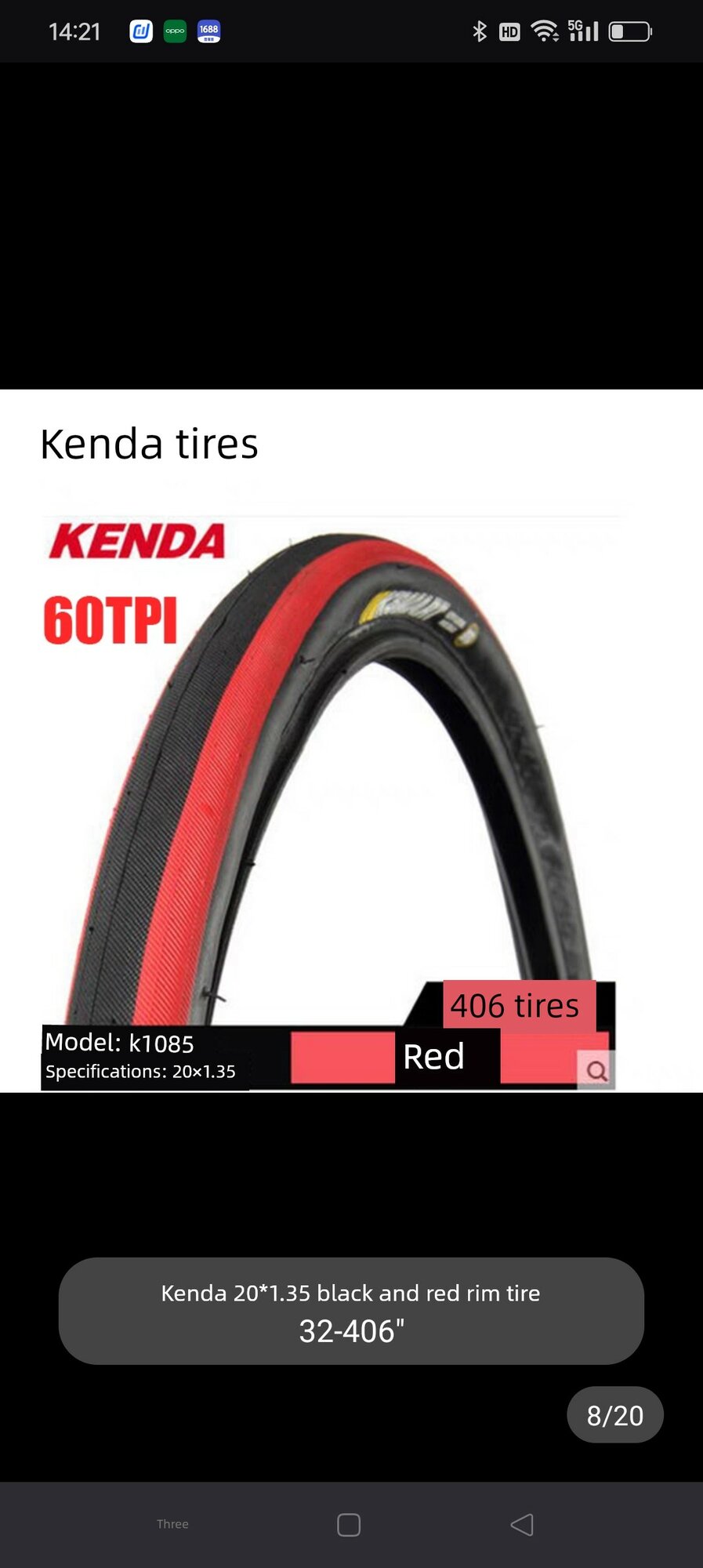 Оригинальная легкая тонкостенная покрышка Kenda для велосипедов с маленькими колесами 14/16/20*1.35 с камерой 20*1.35