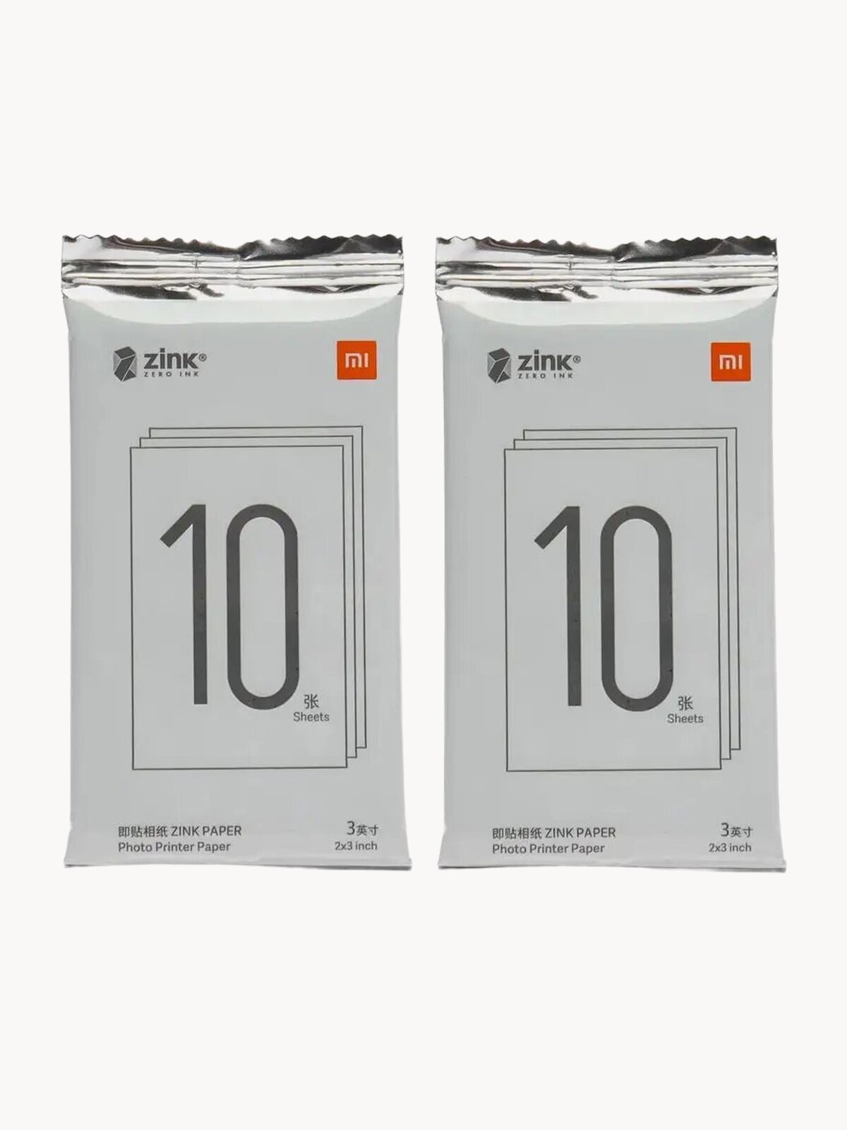 Фотобумага Xiaomi Mijia, для принтера, формат 50 мм x 76 мм, 20 листов