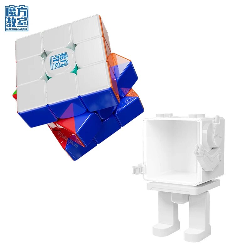 Магнитный Скоростной Куб MoYu RS3M V5 3x3x3 С Двойной Магнитной Левитацией И Шарикоподшипниками