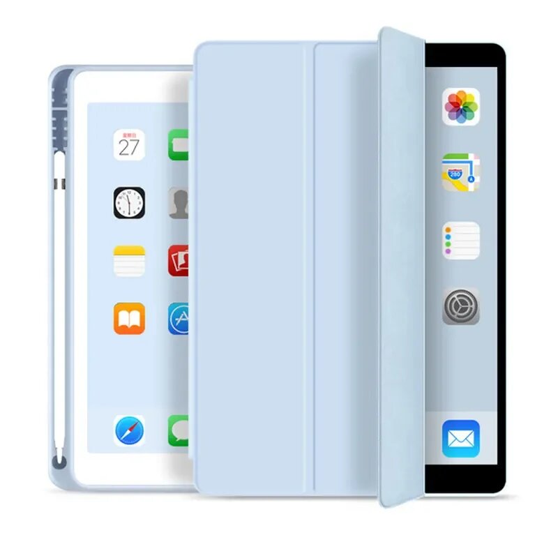 Чехол для iPad 10/Air 4/5, голубой, для iPad 9.7