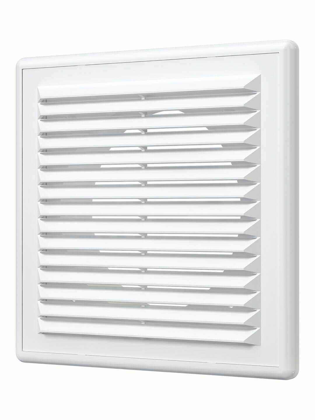 Решетка вентиляционная RF. фланец D100 разъемная 150x150 пластик ERA