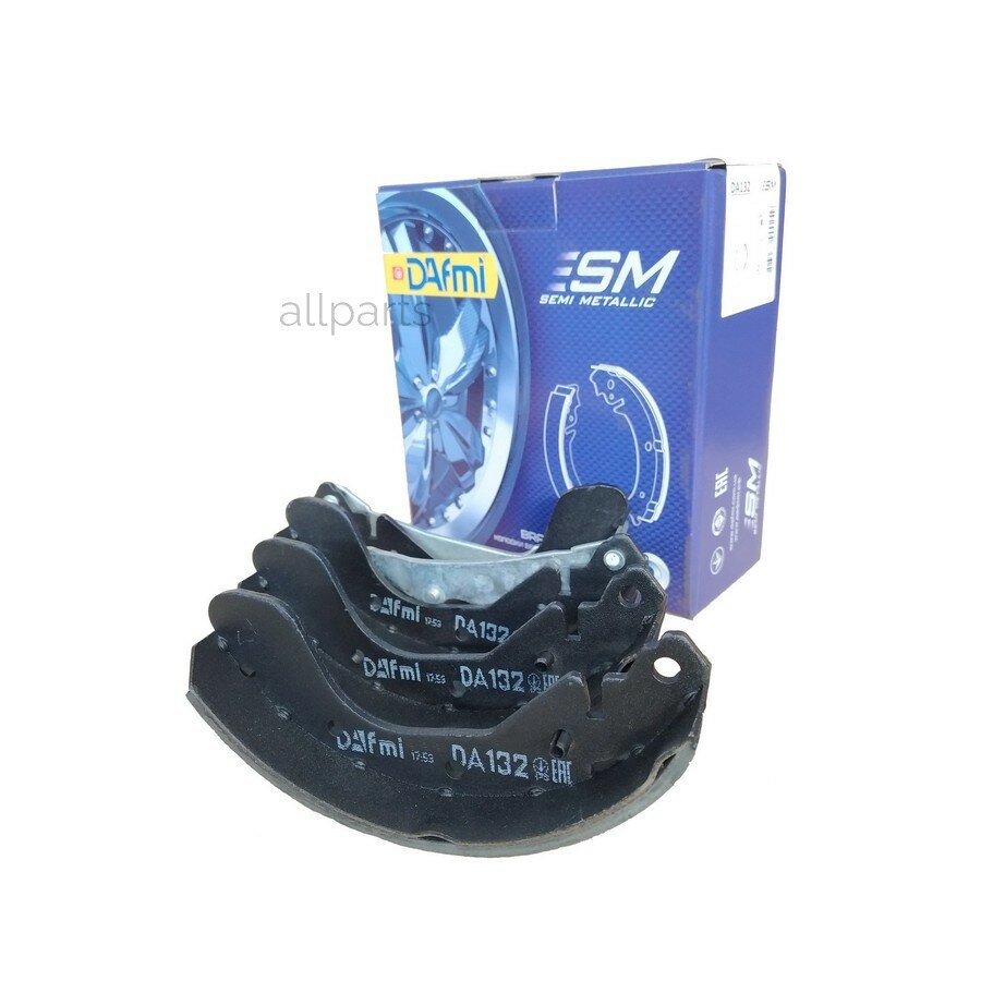 DAFMI DA132 Колодка торм. задн. барабанная Dafmi DA132 Chevrolet Lanos, Sens, Daewoo Nexia