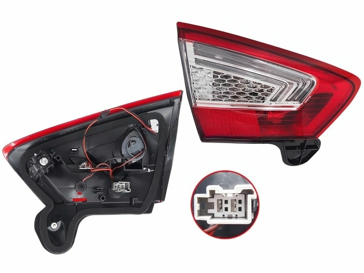 Фонарь в крышку багажника левый для Форд Мондео арт ST4311312L SAT