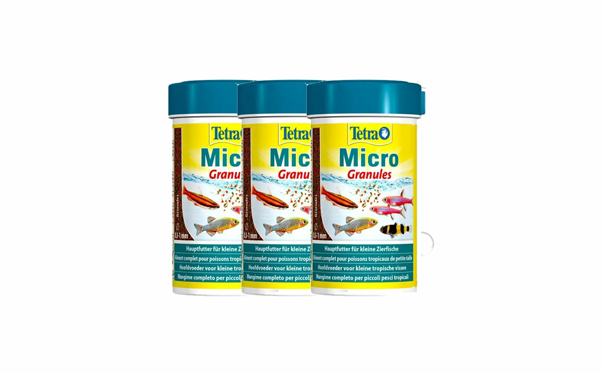 Tetra Micro Granules корм для мелких видов рыб 100 мл х 3 шт.