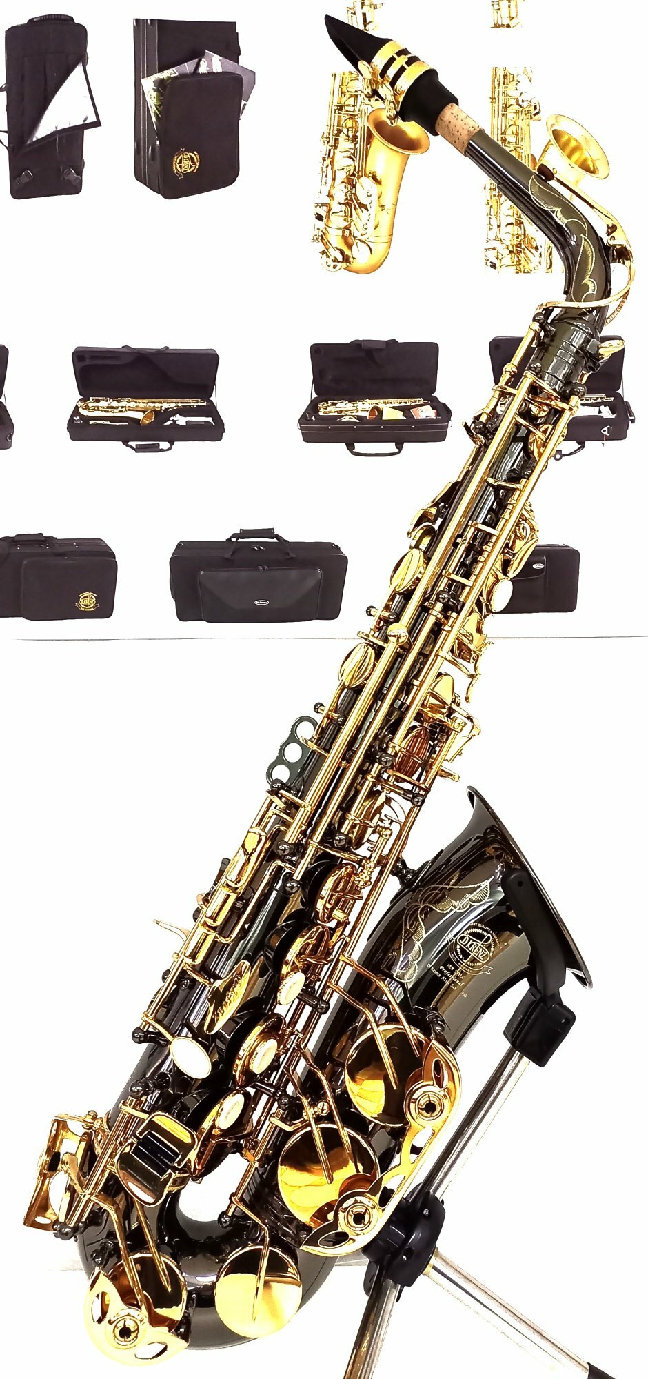 Саксофон Альт D.Krenz 765 Black Nickel Body Gold Keys