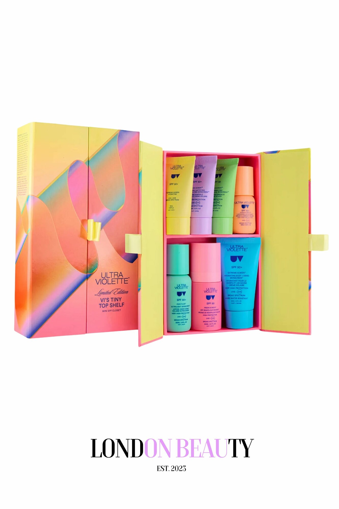 Ultra Violette Набор солнцезащитных из 6 средств Vi's Tiny top shelf