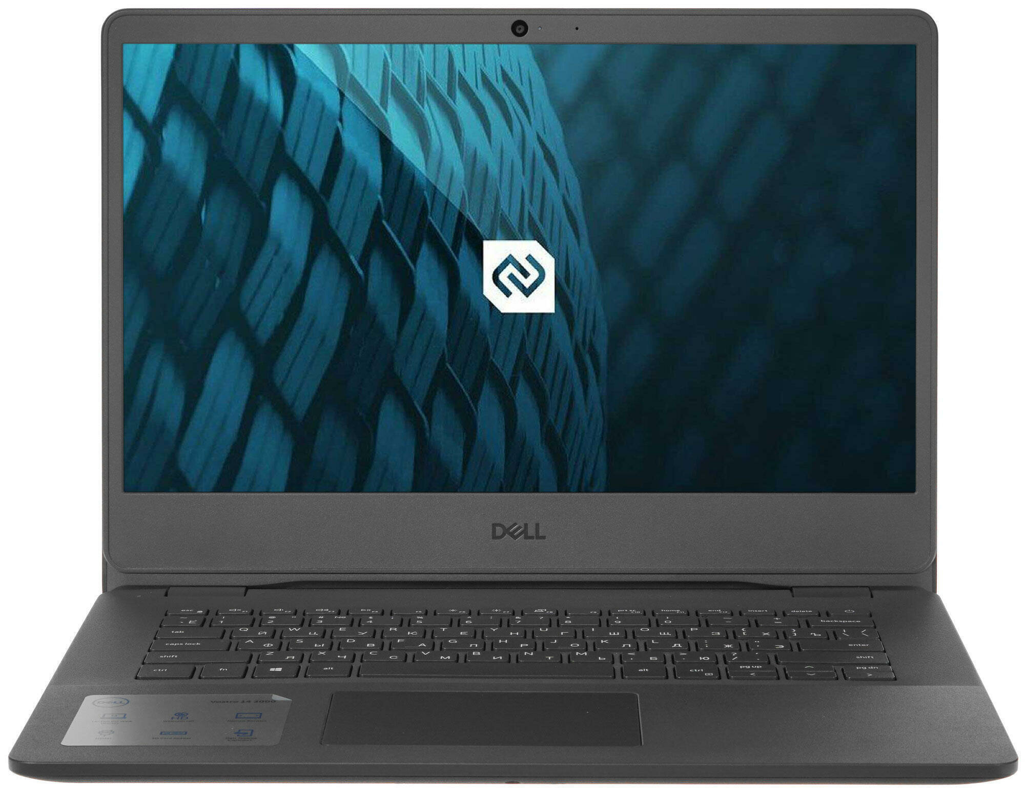 14" Ноутбук Dell Vostro 3401 (3401-4996) черный - 1920x1080, WVA, Intel Core i3-1005G1, ядра: 2 x 1,2 ГГц, 8 ГБ, HDD 1024 ГБ, Intel UHD Graphics, W10Pro