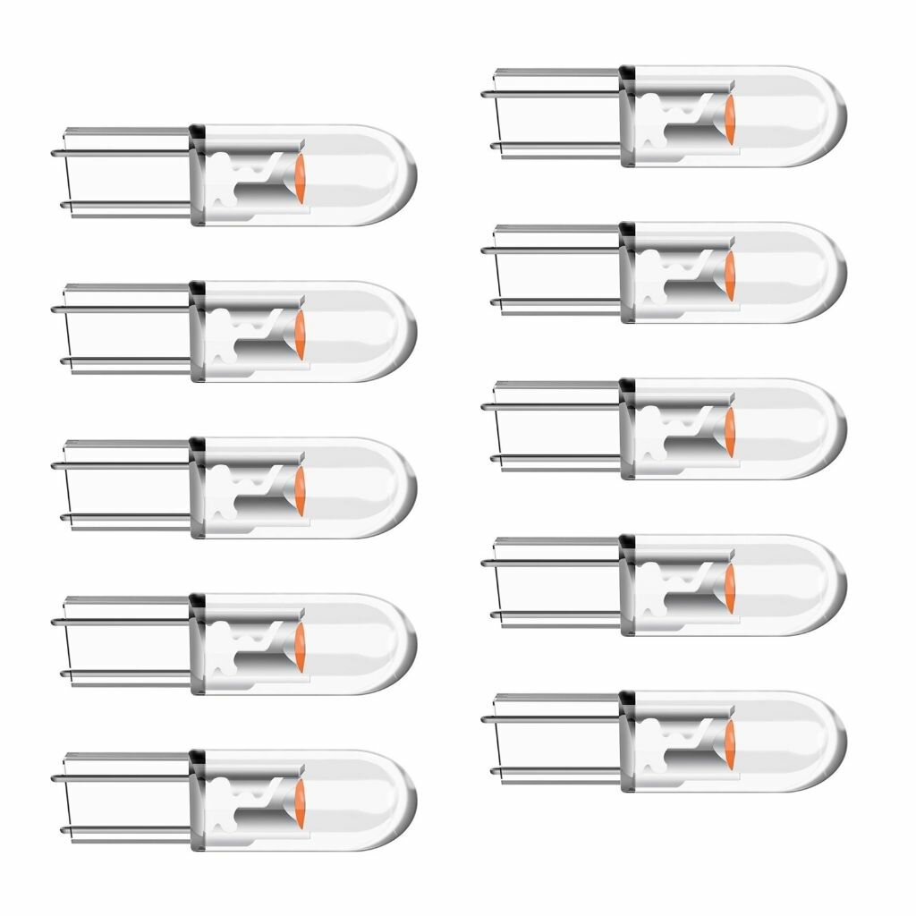 10 шт. T5 Светодиодные лампы для приборной панели