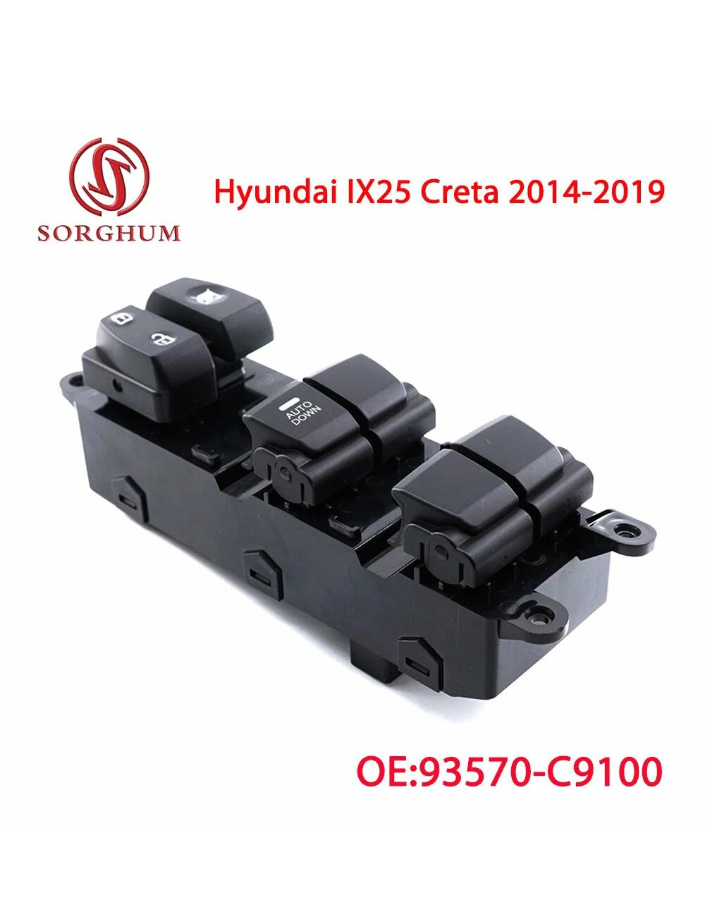 Блок управления стеклоподъемниками AUTO DOWN для Hyundai IX25 Creta 2014-2019; 93570-C9100