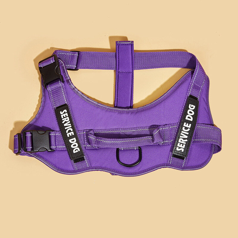 Нагрудный ремень X9, для собак, взрывозащищенная ткань Оксфорд, фиолетовый