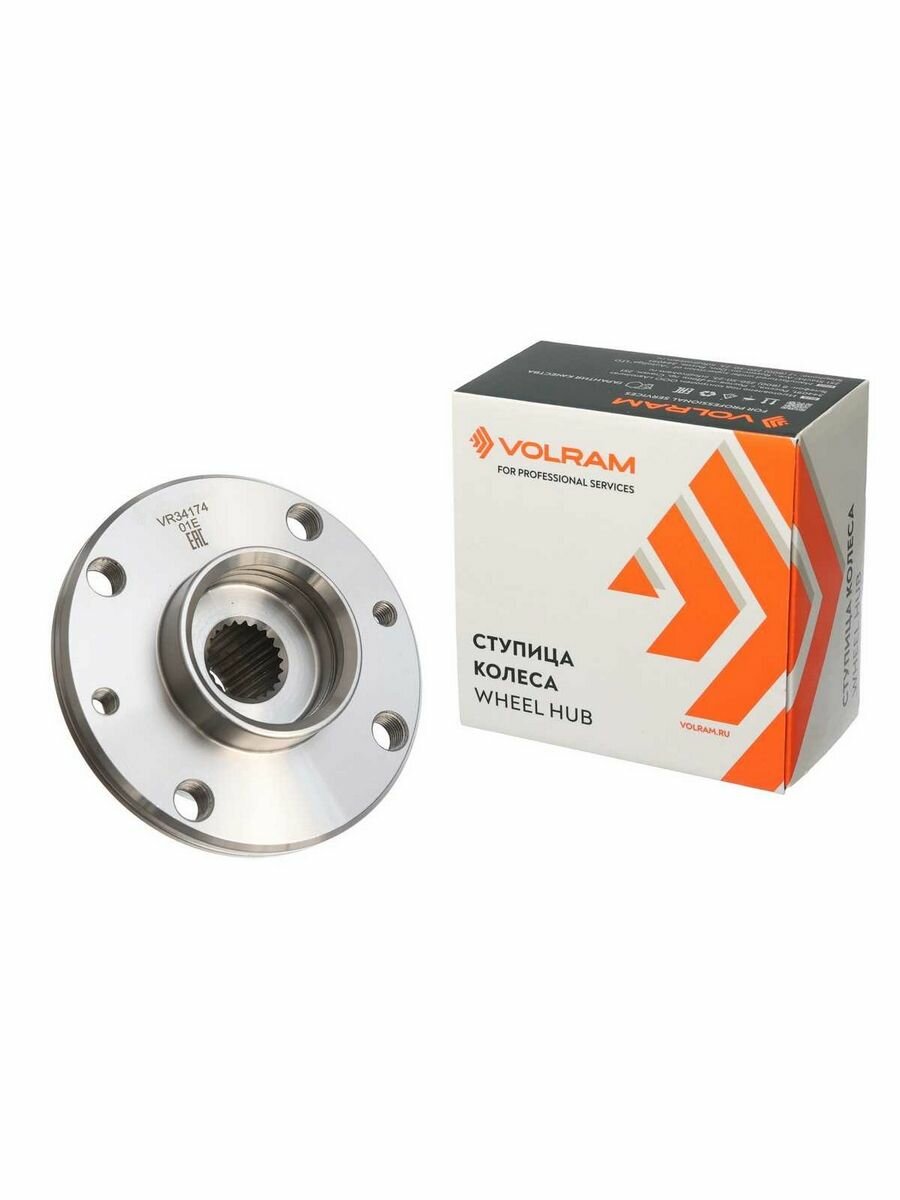 Ступица передняя (без подшипника) VOLRAM VR34174 для LADA KALINA, PRIORA, GRANTA