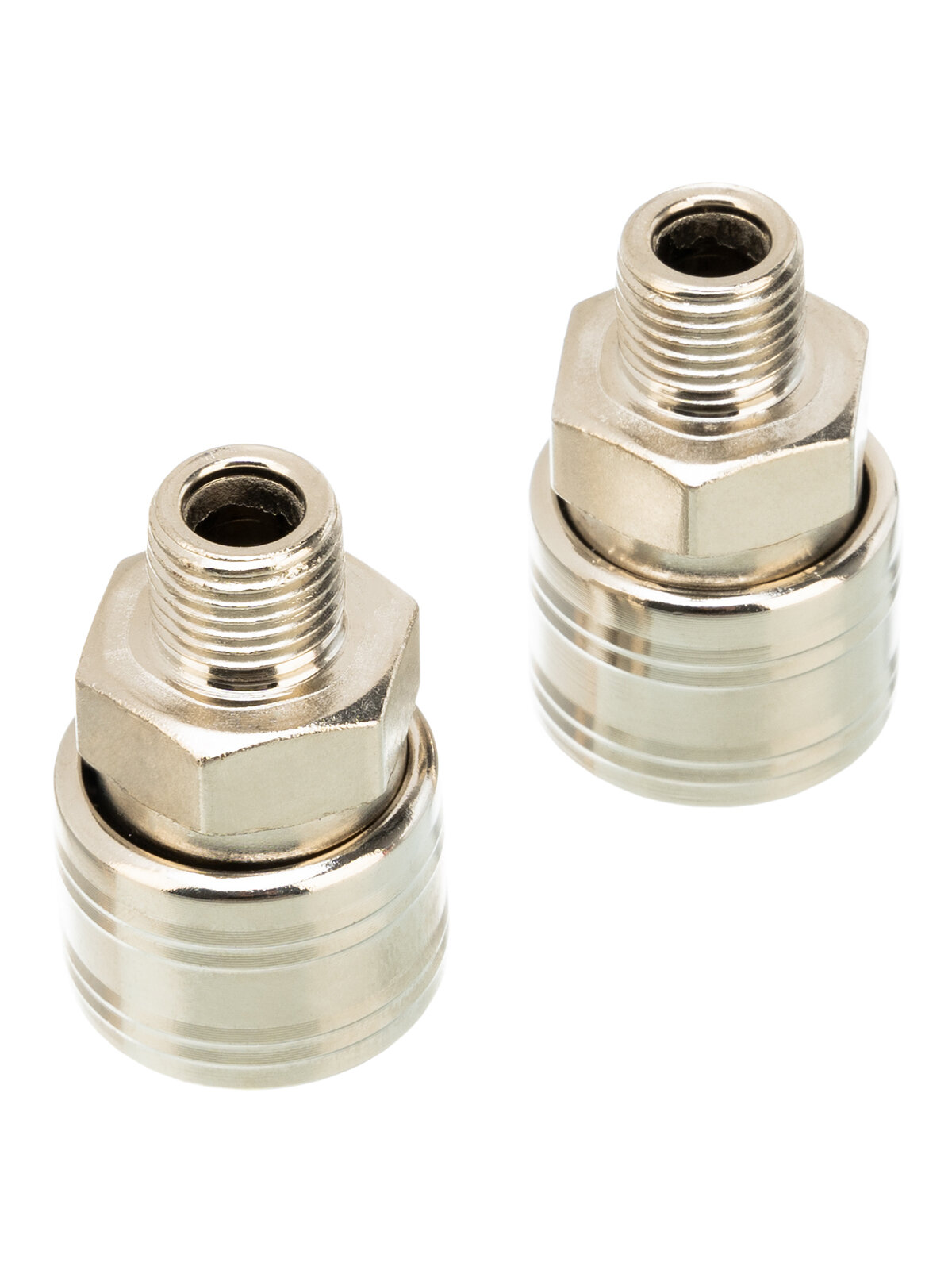 Муфта универсальная быстросъемная Stels ("мама") внешняя резьба 1/4", 2 шт 57051