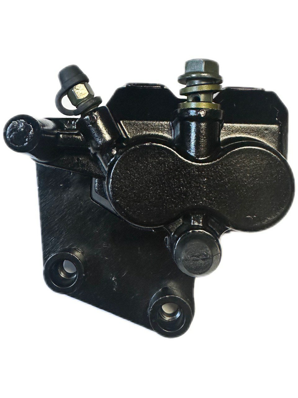 Суппорт тормозной двухпоршневой универсальный (скутер + мото)