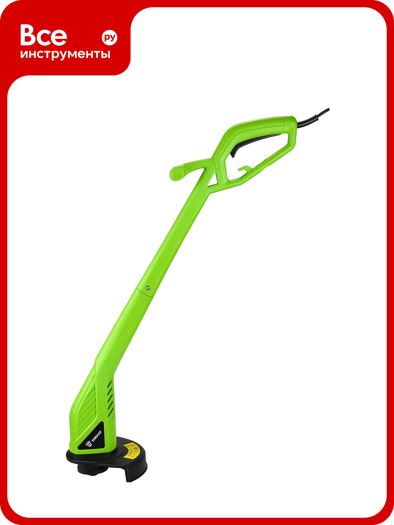 Садовый электрический триммер DEKO DKTR400 063-4233, Она будет обрезаться самостоятельно