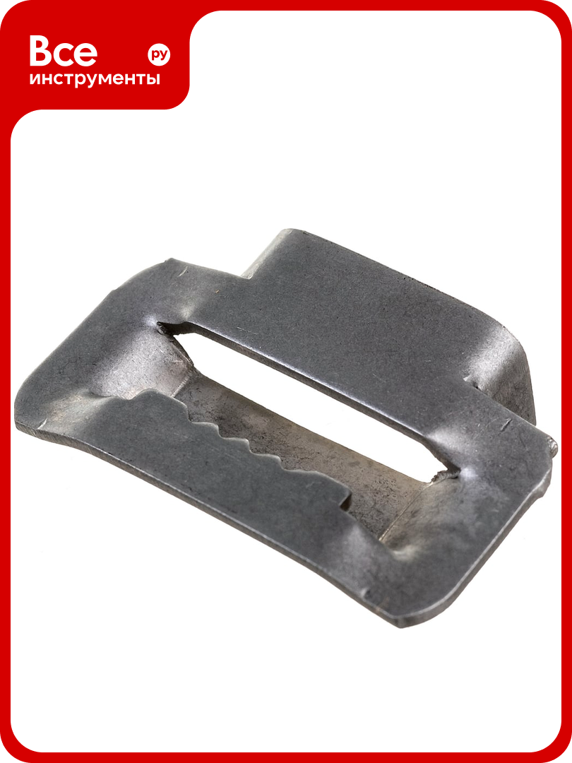 Бугель B 20 ВК 100шт 22200011, сталь, со стальной лентой, из нержавеющей стали на анкерных