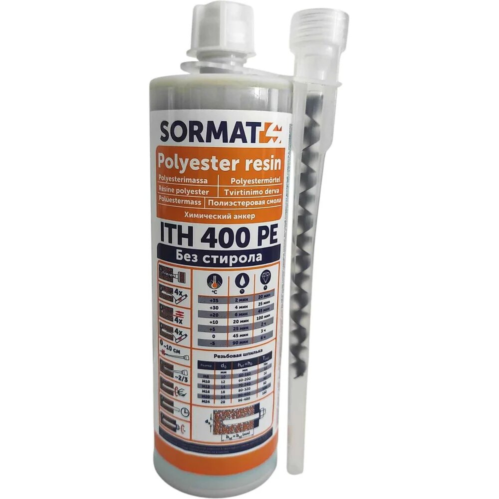 SORMAT Химический анкер ITH 400 PE 9630172941