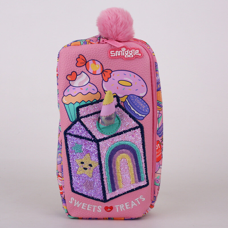Пенал Smiggle "Pink Cake", для начальной и средней школы