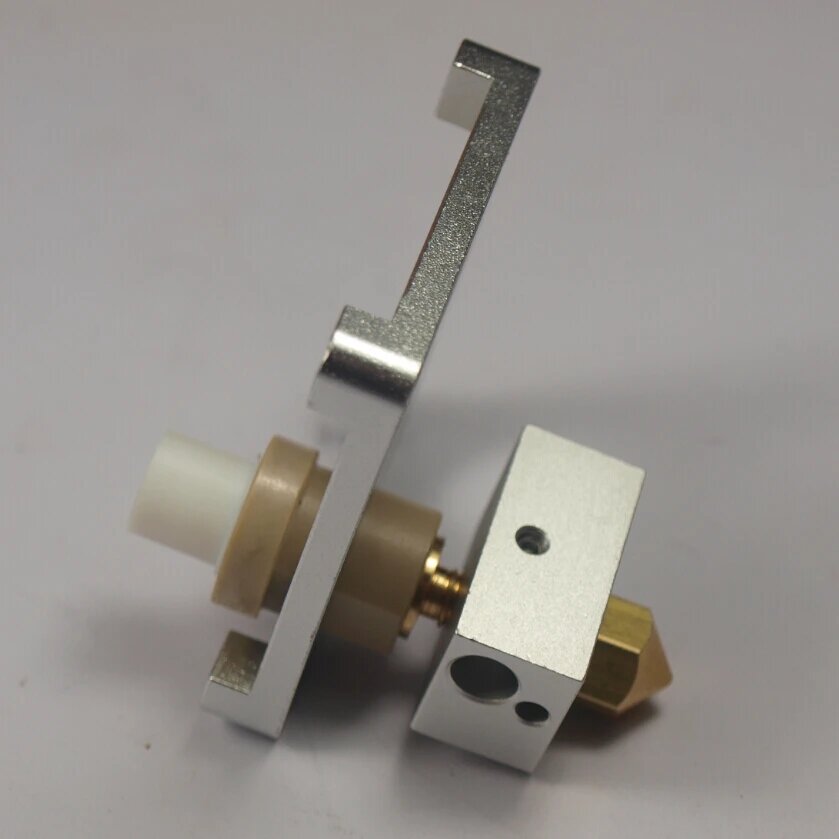 Оригинальный пакет Ultimaker Hot End с нагревательным блоком + изолятор пика + изоляционная трубка горячего конца + держатель 0,4 мм/3 мм