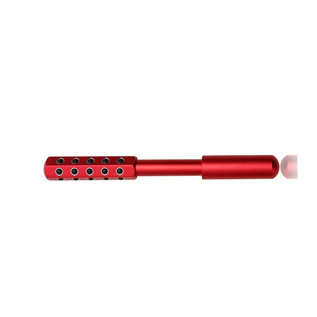 Массажер для лица beauty stick Facial Massager-красный