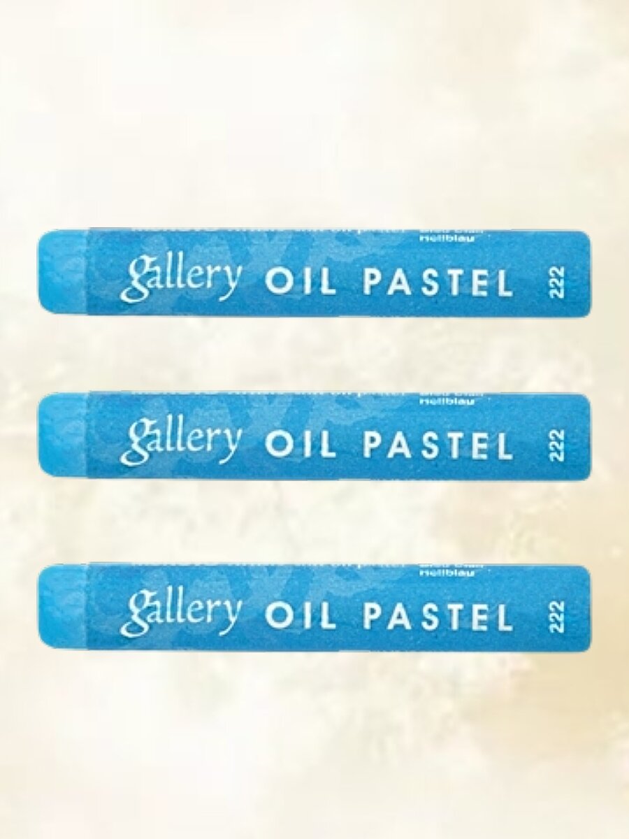 Пастель масляная мягкая профессиональная MUNGYO Gallery Светло-синий №222 (3шт)