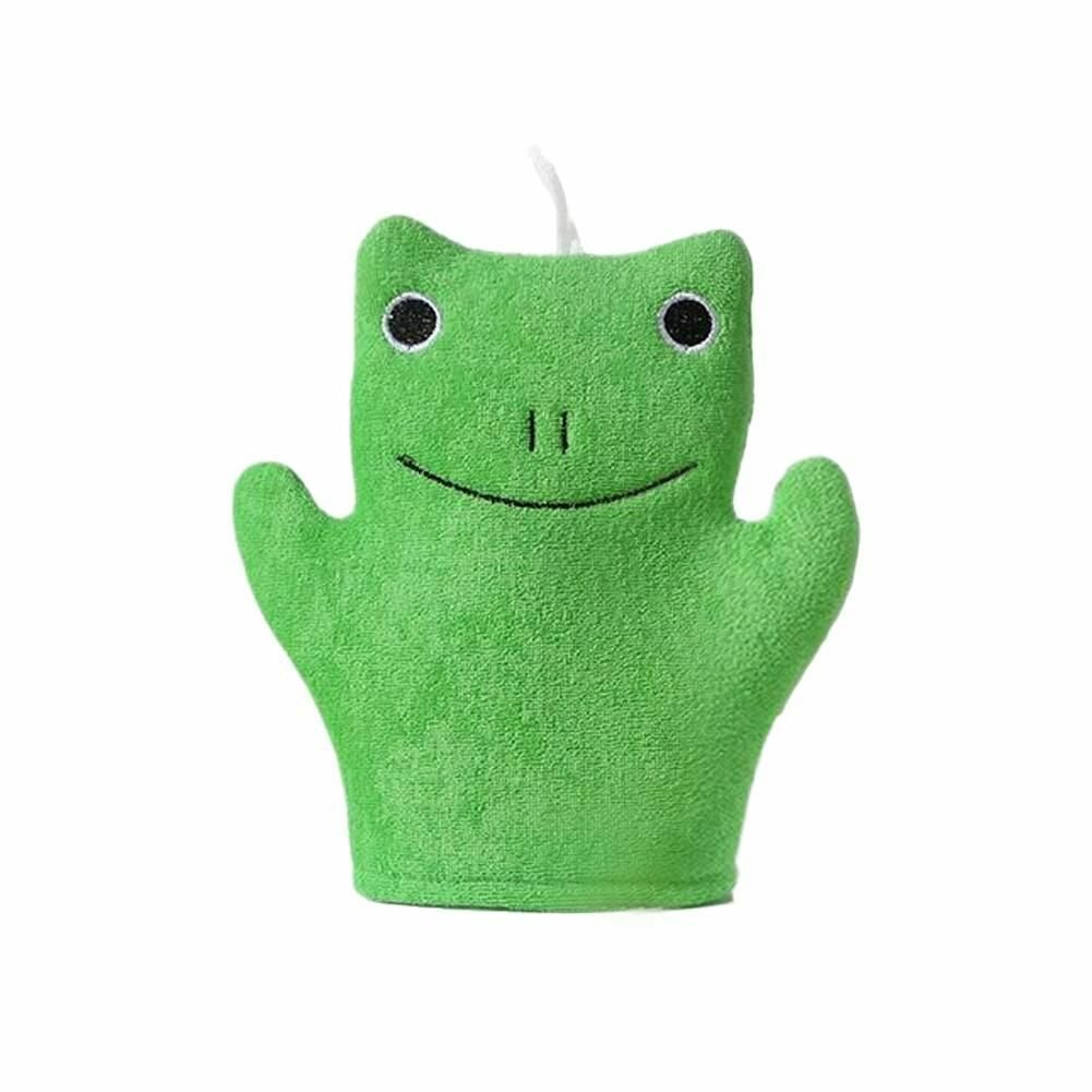 Мочалка варежка для пилинга и пенного массажа. Для душа, ванной, СПА и бани