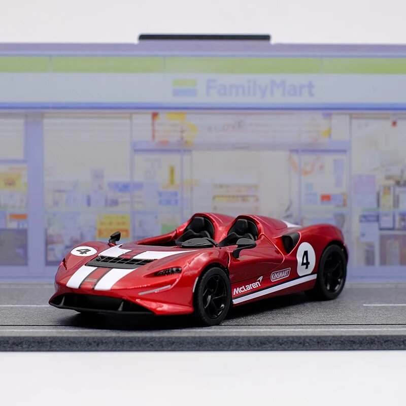 McLaren Elva Ливрей Edition, Red, 1/36, металл, без коробки