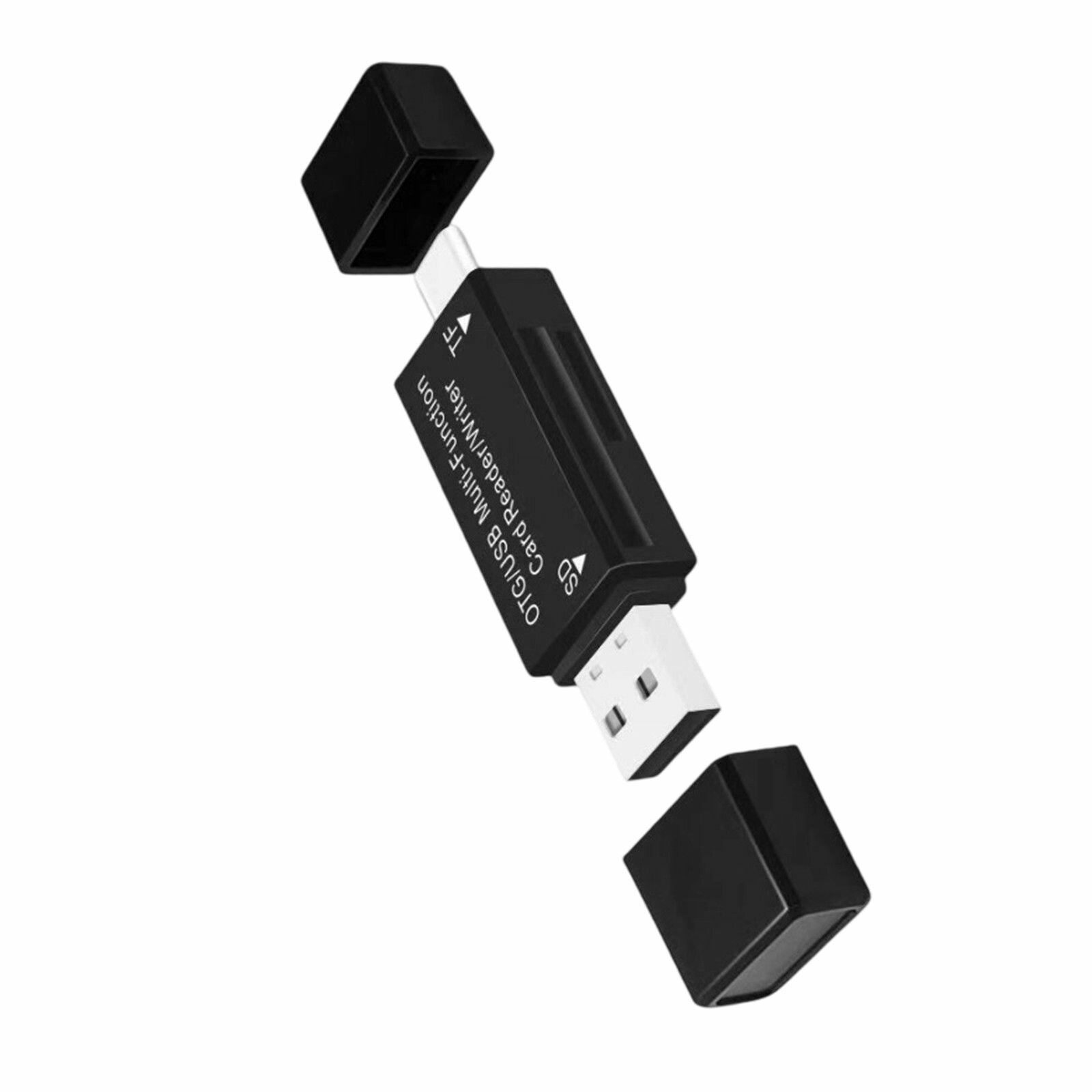 Быстрый кардридер USB c двумя слотами для SDXC TF карт