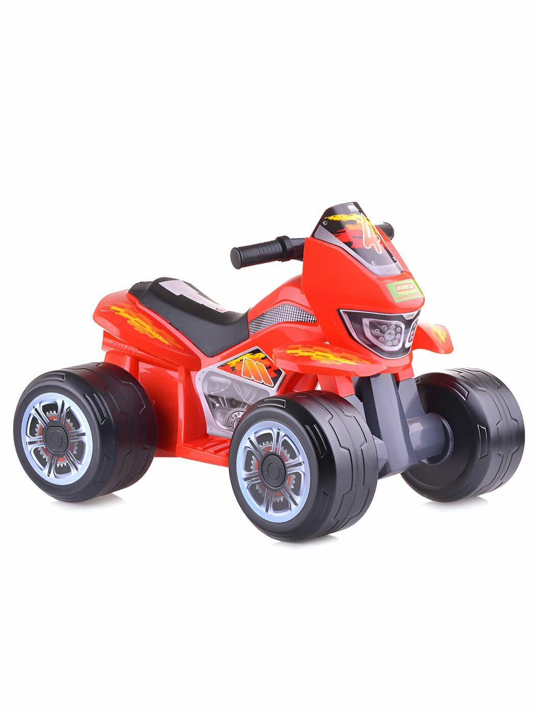 Детский квадроцикл "Molto" на аккумуляторе 6V, машина-электромобиль для малышей, 65 х 48 х 47 см.