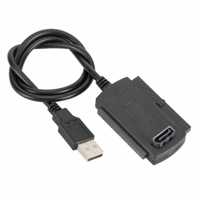 IDE-USB адаптер для жесткого диска, - Черный usb-порт