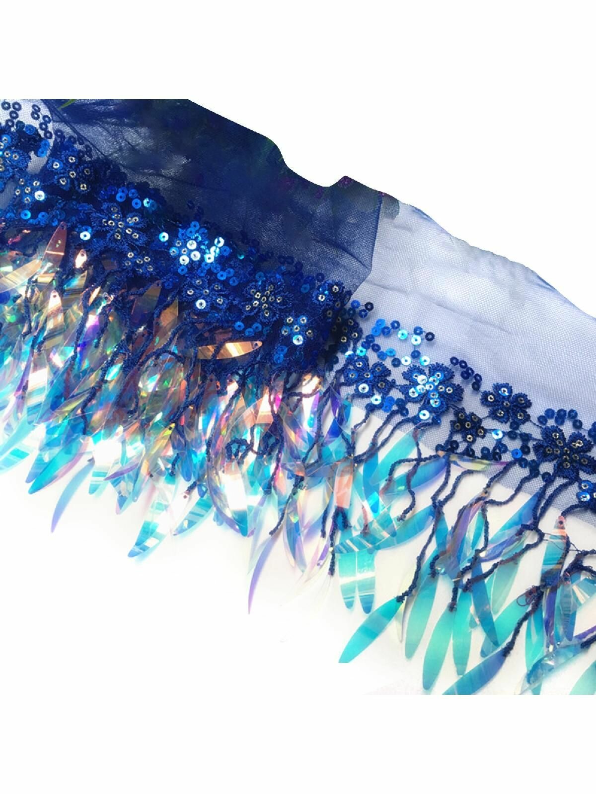 Лента с пайетками для шитья