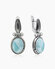 Серьги SARKISSIAN, серебро, 925 проба, ларимар, длина 3.9 см