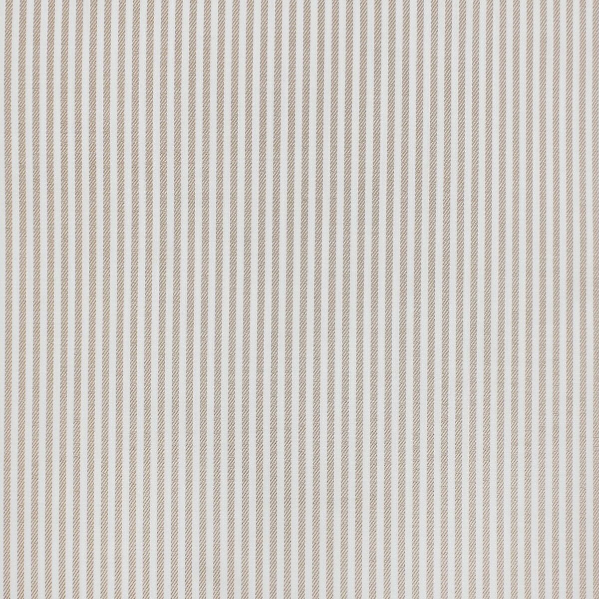 Костюмная ткань для шитья в бежевую полоску, поливискоза, 1 метр, Италия