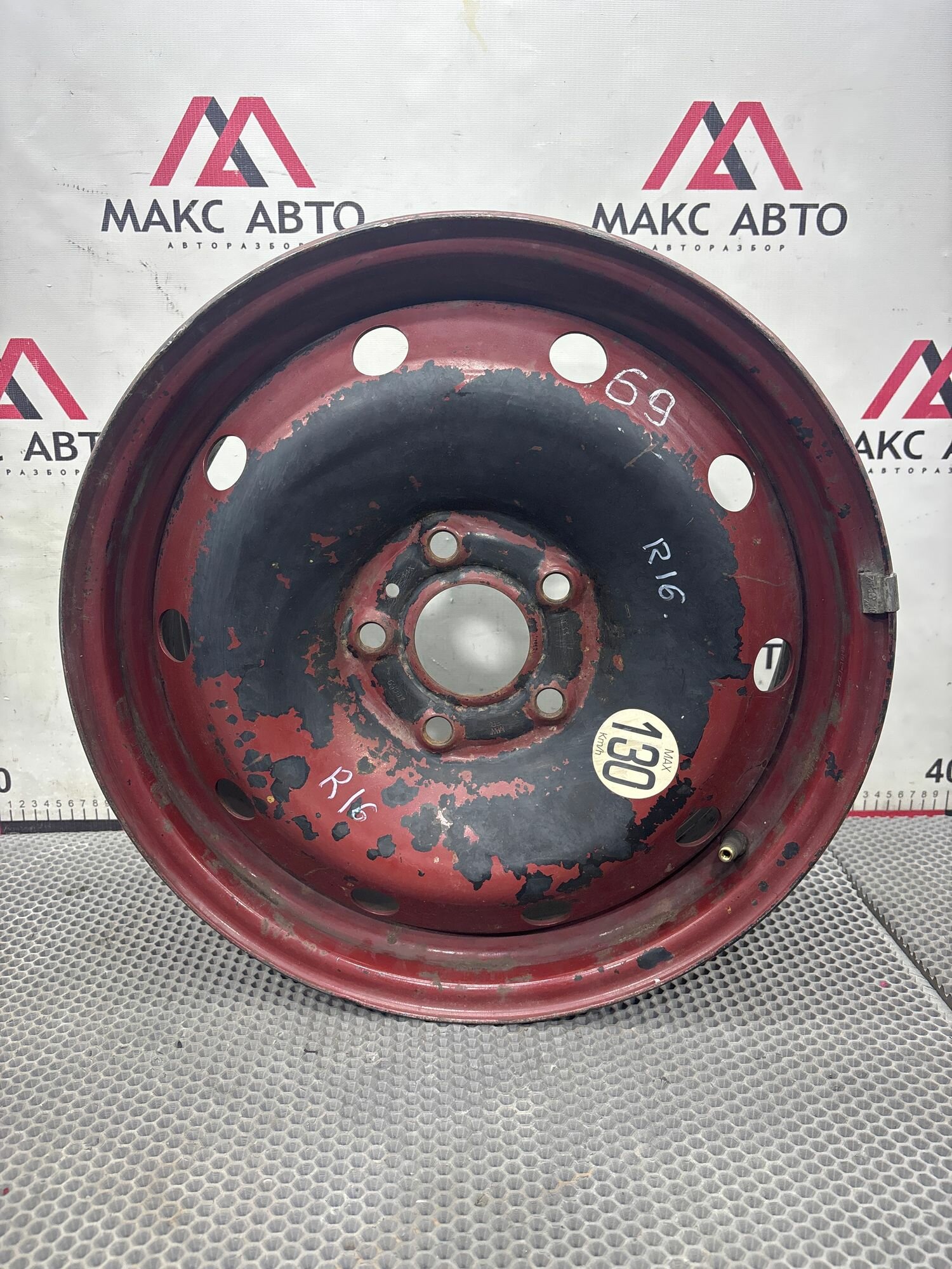 Диск штамповоный R16 5X114.3 Renault Laguna III 2009