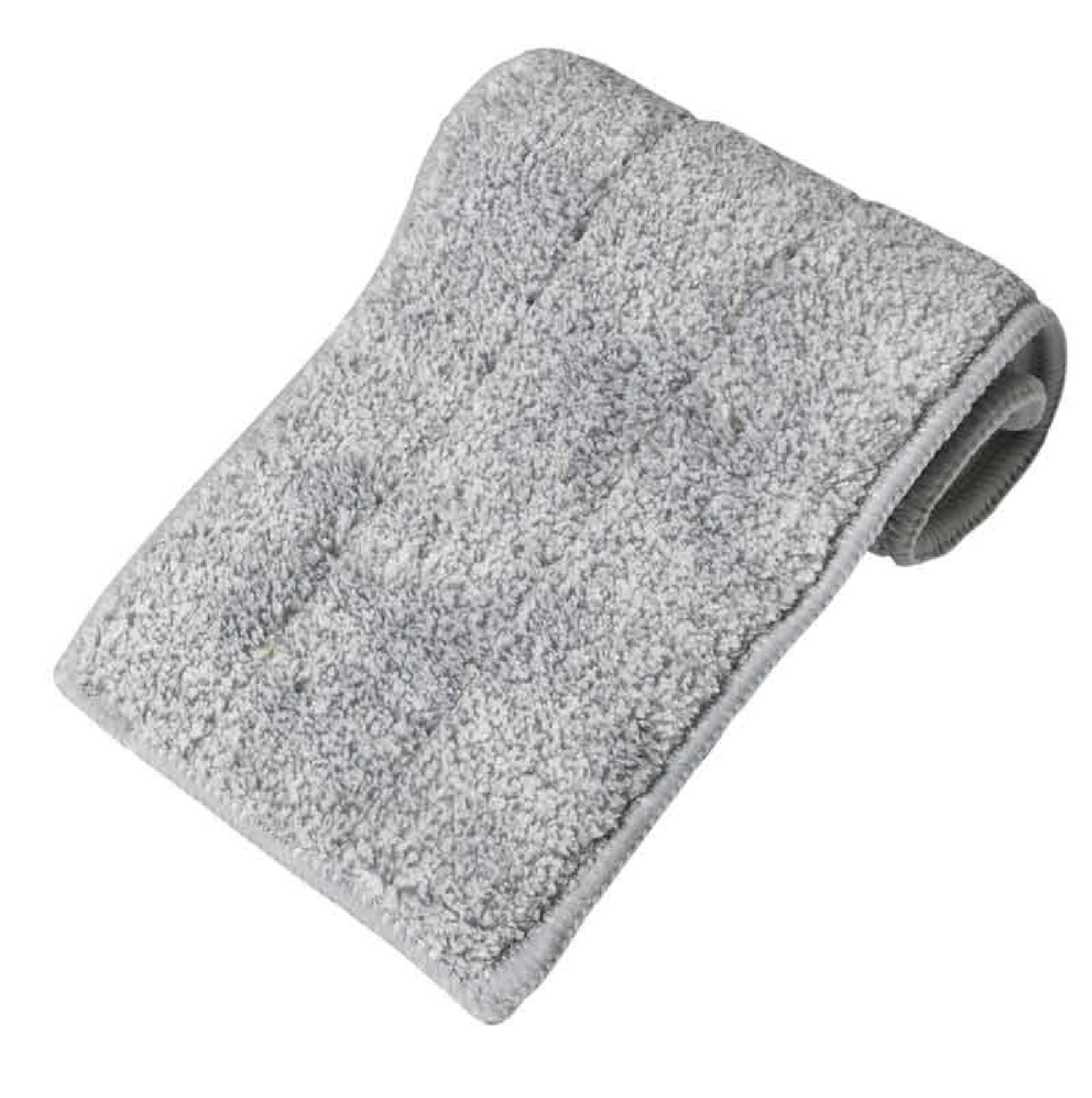 Насадка для швабры HAUSMANN Elbrus Peak HM-JN-106, полиэстер, плоская, 33x12 см, серая