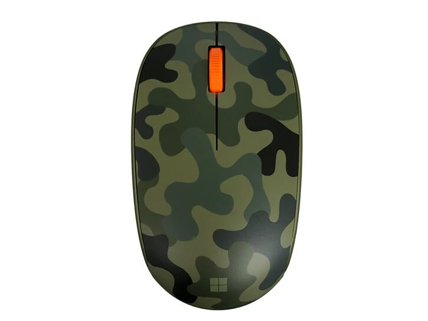 Беспроводная мышь Microsoft Camo SE 1000dpi, Bluetooth, 78 г, зеленый / лесной камуфляж 8KX-00031