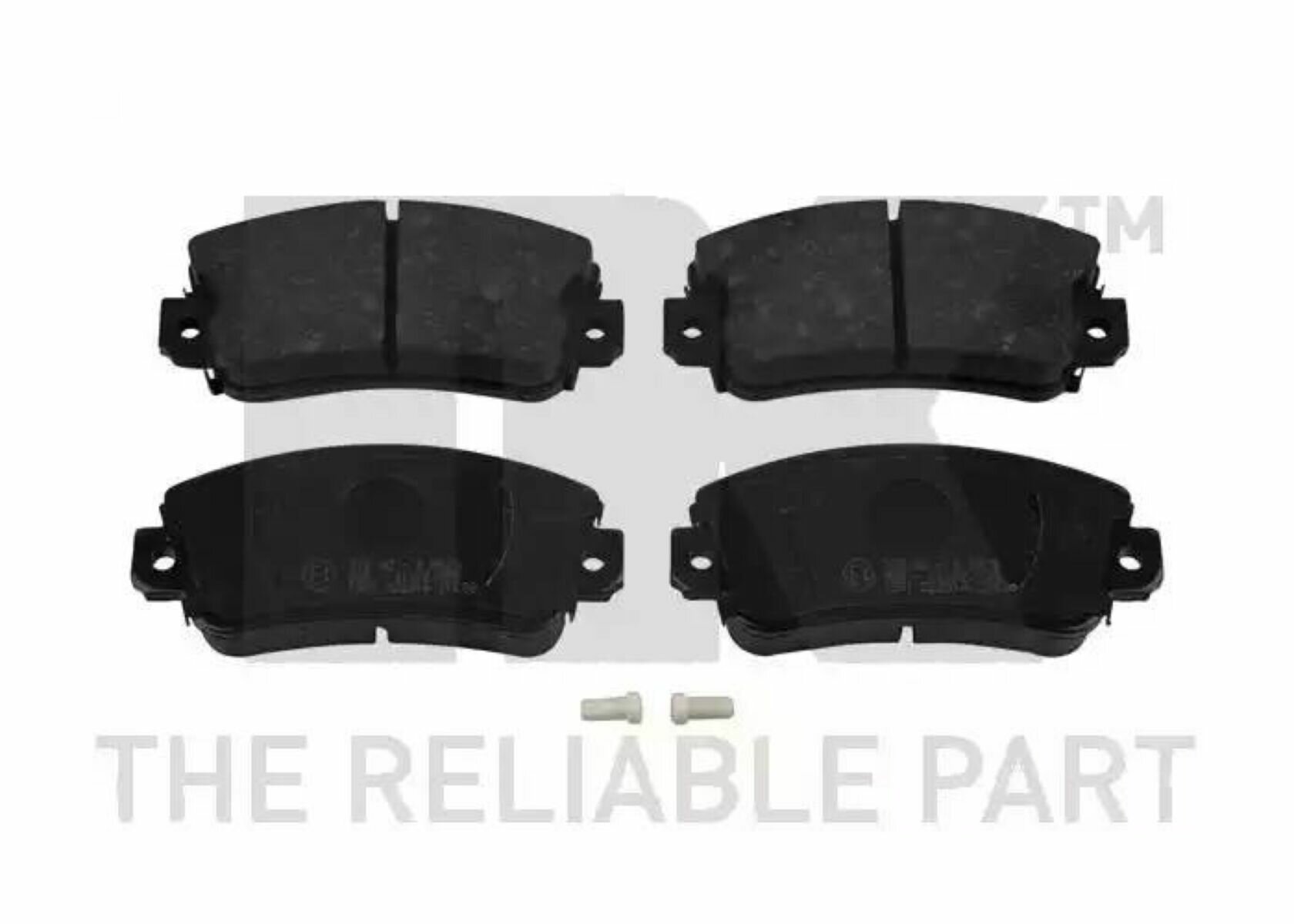 Комплект Тормозных Колодок, Диско(Nk 222314)