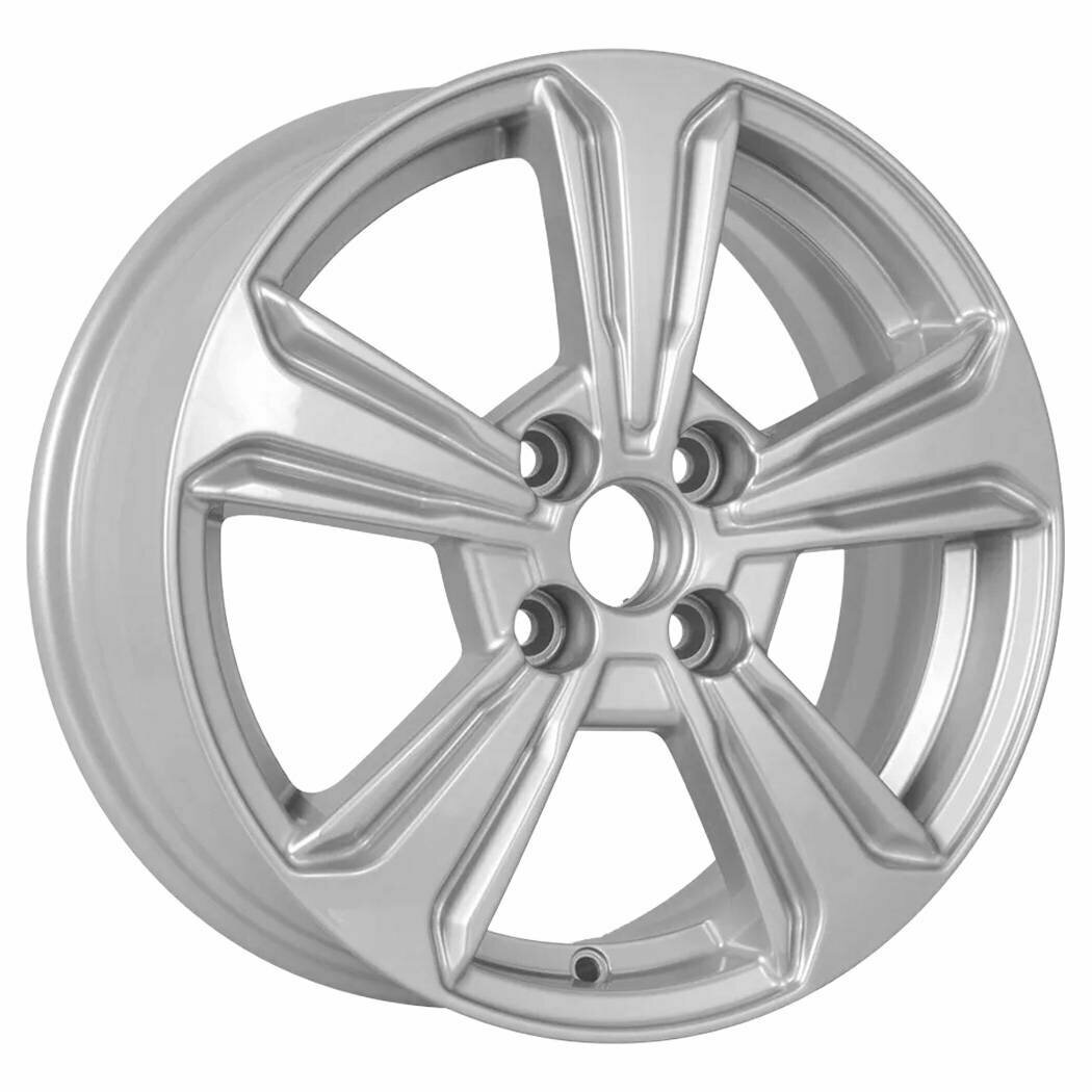 Колесный диск K&K КС777 6x15 4x100 ET48 D54.1 Сильвер