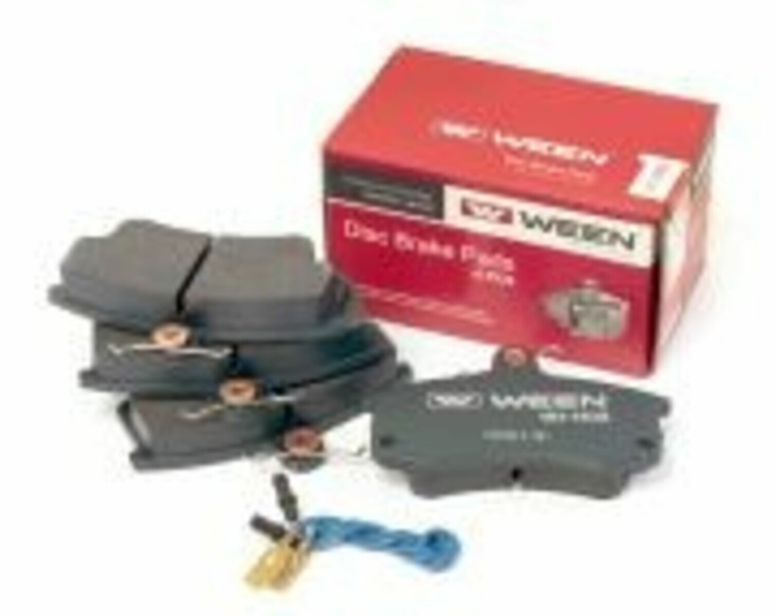 Колодки Перед. Мех. дат. изн. Lada 2110-2115, Kalina (1117-1119), Priora (2170-2172), Granta (2190-219(Ween 151-1102)