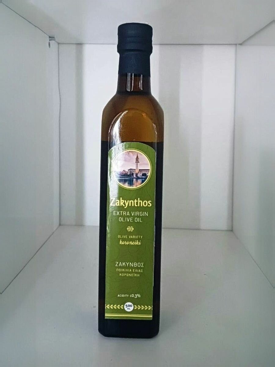 Оливковое масло Zakynthos Extra Virgin, Греция, 0,5л