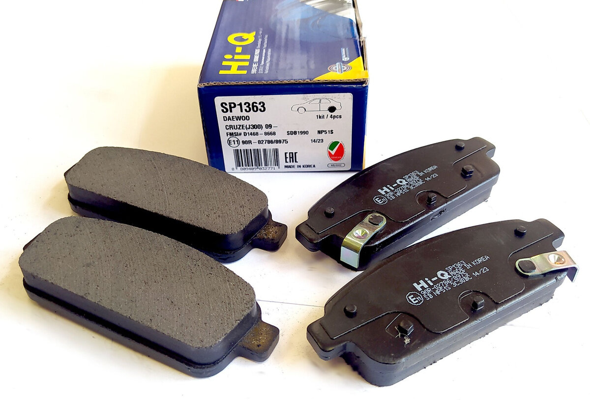 Задние тормозные колодки SANGSIN Brake, для Opel Astra/Mokka, Chevrolet Cruze,