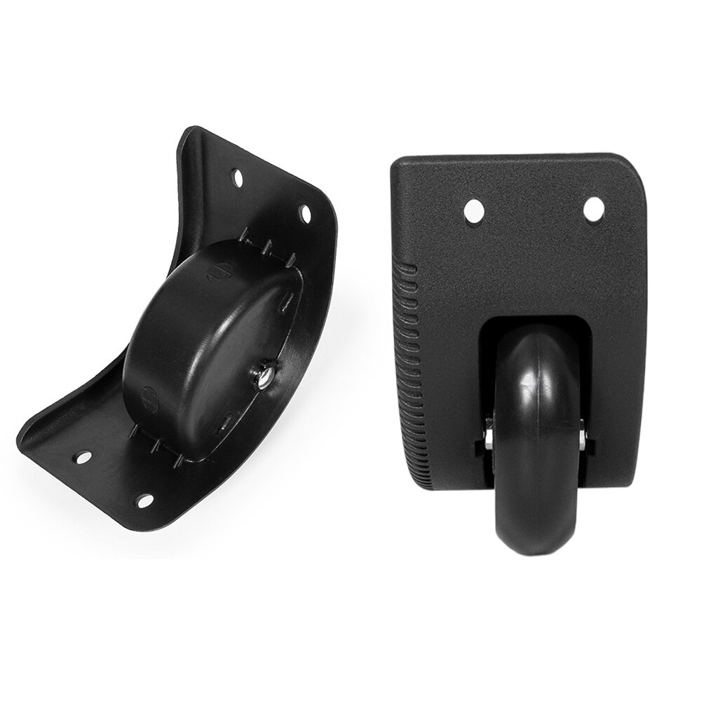 1 пара колес для чемодана PVC, запасные поворотные колеса