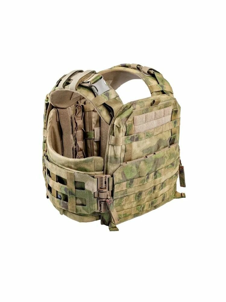 Бронежилет Атом 2.0 Увеличенный мох XL с свмпэ Бр2