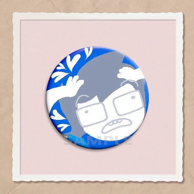 32/50/58 мм John Egbert, мягкие булавки на пуговицах, мультяшная аниме, кавайная брошь, значок для рюкзака, украшения одежды, модные подарки