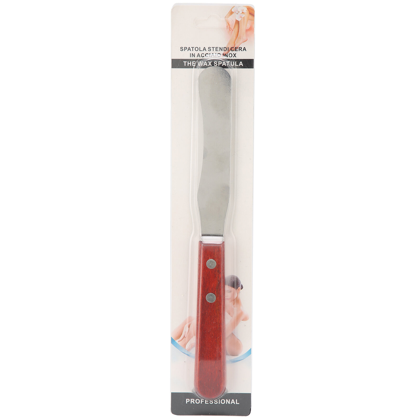 Металлический депиляторный восковой шпатель