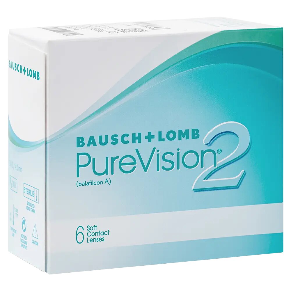 Контактные линзы Bausch + Lomb PureVision2 6 шт / -5.00/8.6/14.0