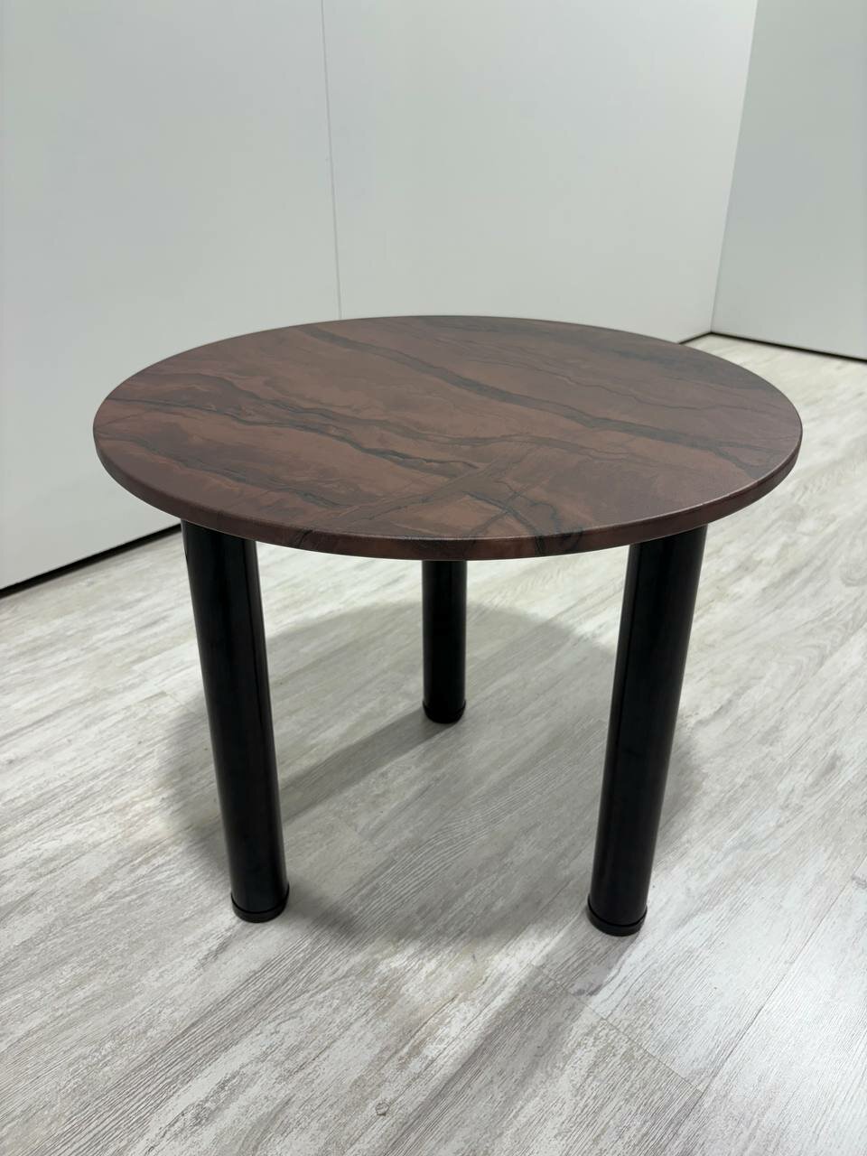 Стол журнальный круглый дизайнерский лофт THETABLE•RU 60х16 6.4/12.1-3