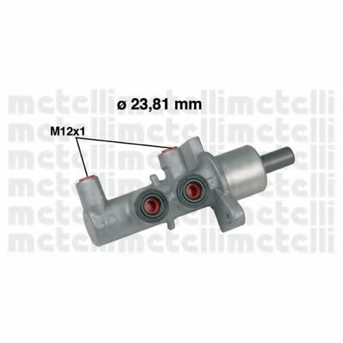 Главный тормозной цилиндр Metelli 050567 для Opel Astra, Zafira